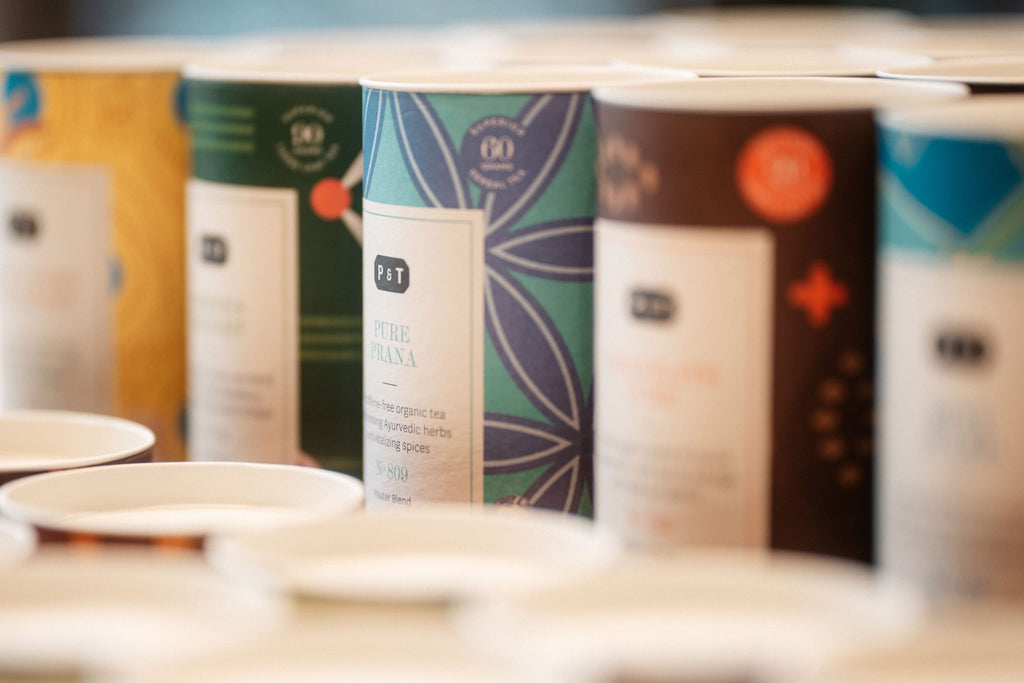 Organic Tea blends at P&T – Uniquely Designed